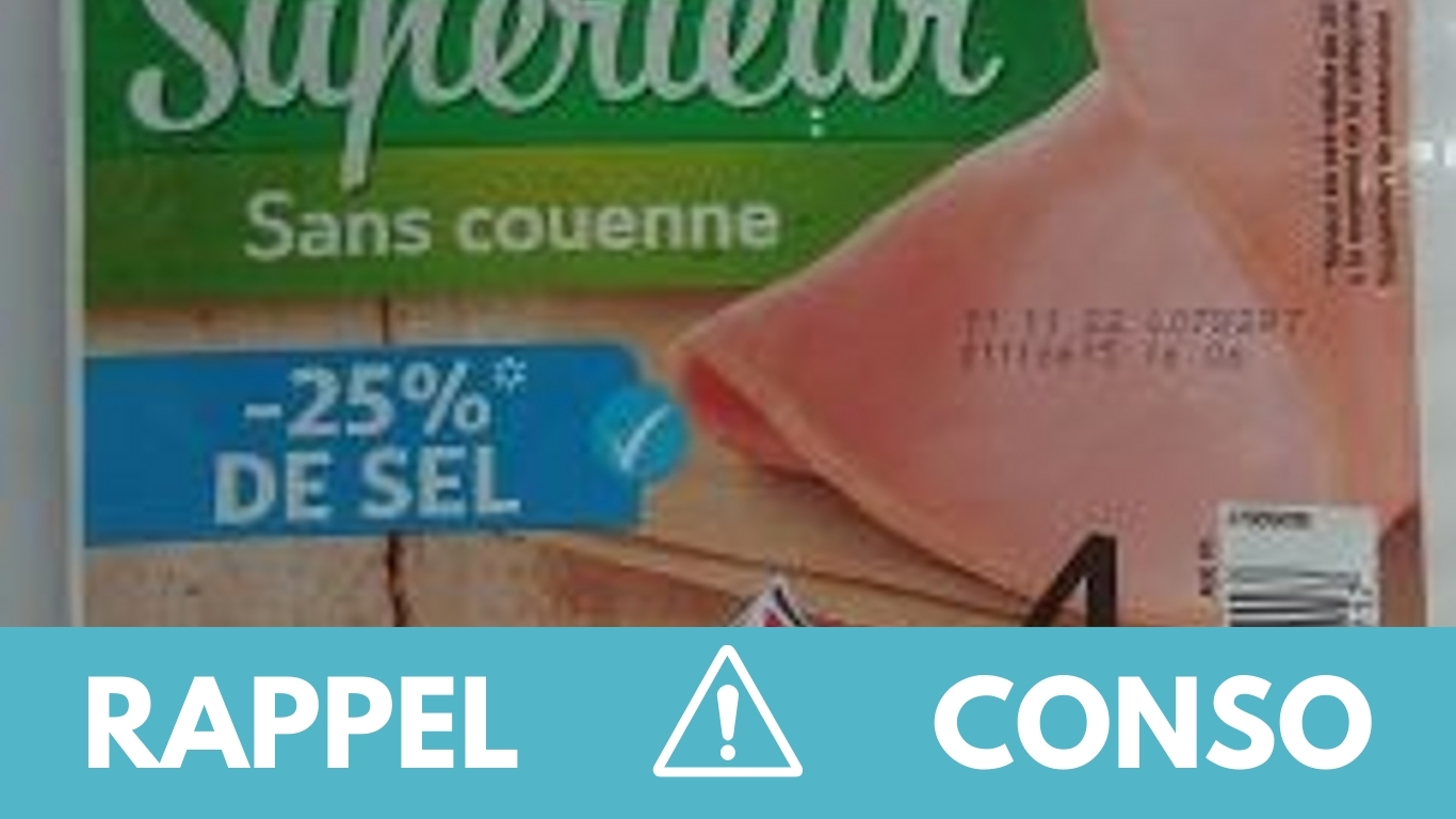 Rappel produit : Jambon supérieur Auchan - AlloDocteurs Rappel produit : Jambon supérieur Auchan - AlloDocteurs