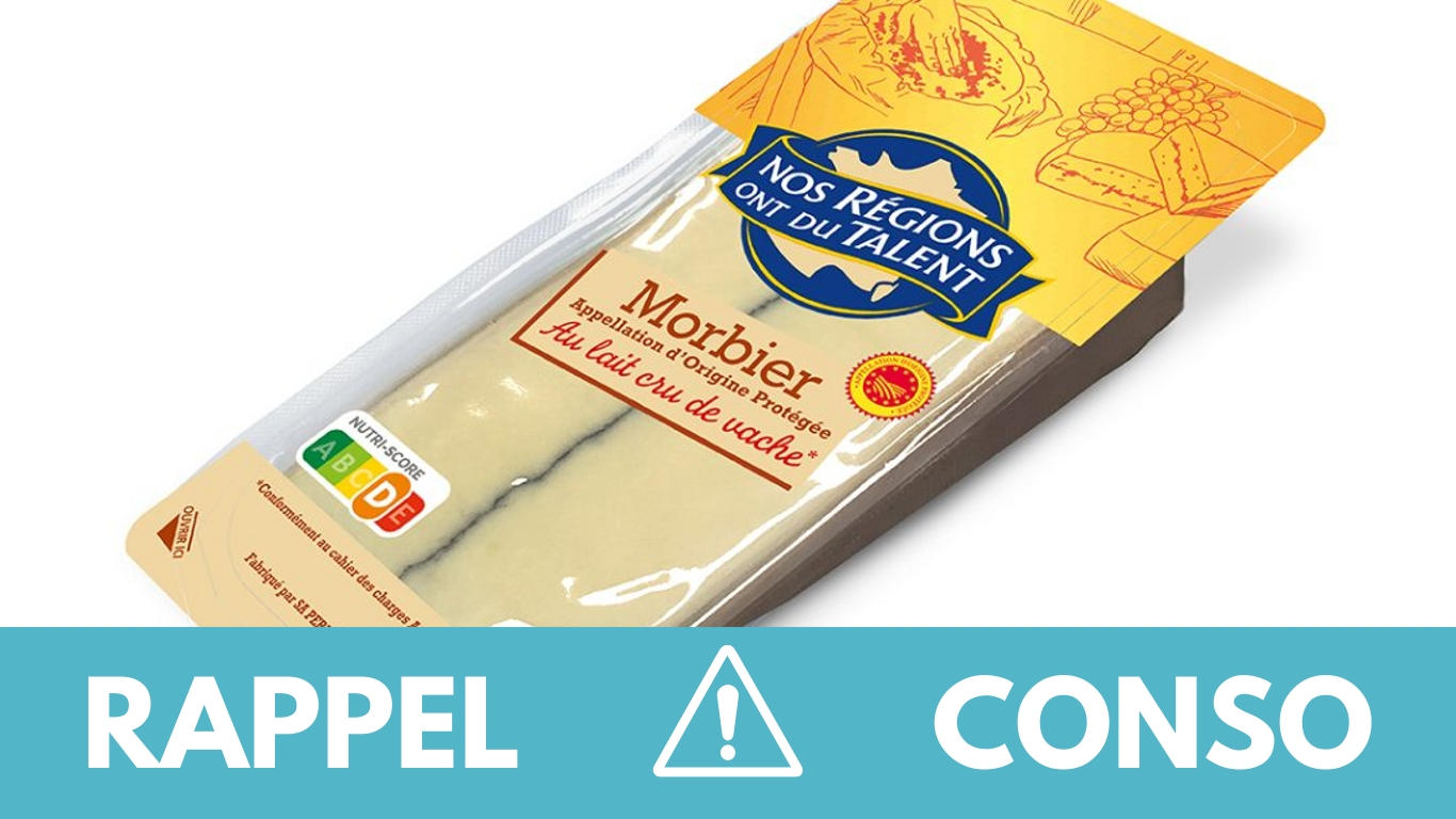 Rappel produit : Morbier AOP au lait cru - AlloDocteurs