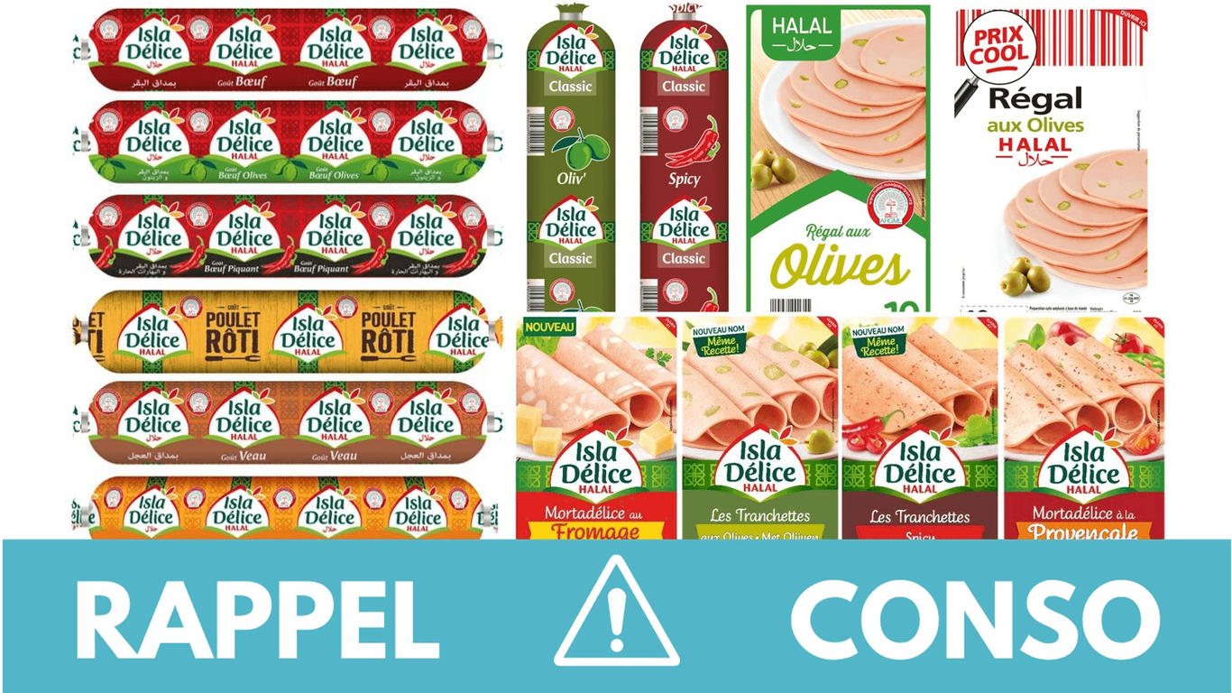 Rappel produit : nombreux produits Halal - AlloDocteurs